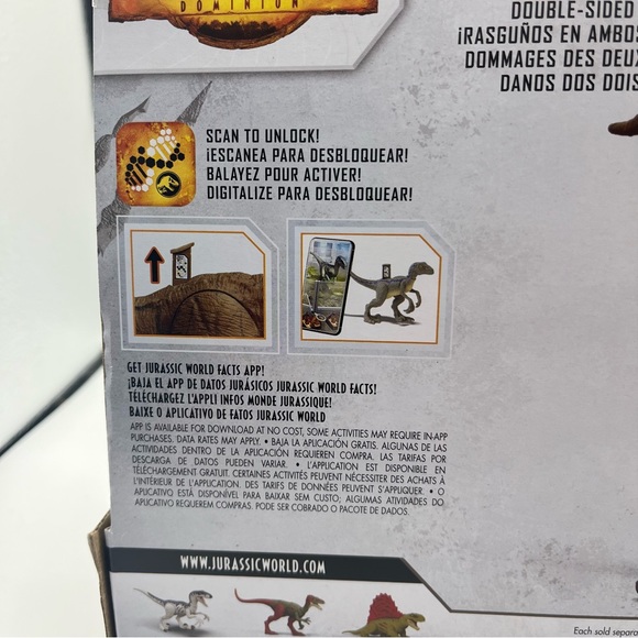 Mattel | Toys | New Jurassic World Dominion Extreme Damage T Rex ...